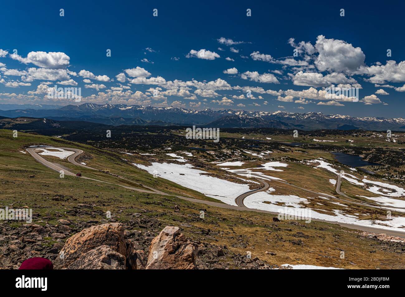 The Beartooth Highway Is A Section Of U S Route 212 In Montana And