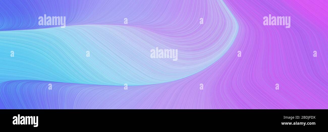 modern header with light pastel purple, corn flower blue and light blue ...