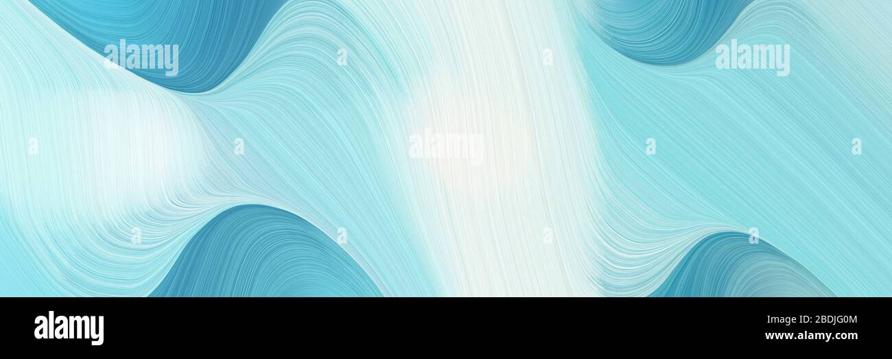 modern moving designed horizontal header with powder blue, light blue ...