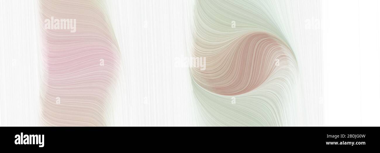 modern header design with antique white, linen and rosy brown colors ...