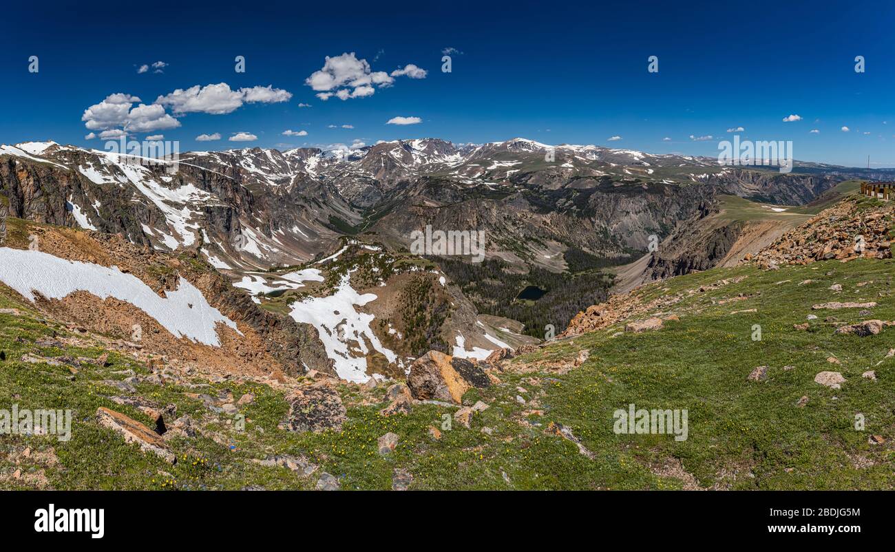 The Beartooth Highway is a section of U.S. Route 212 in Montana and ...