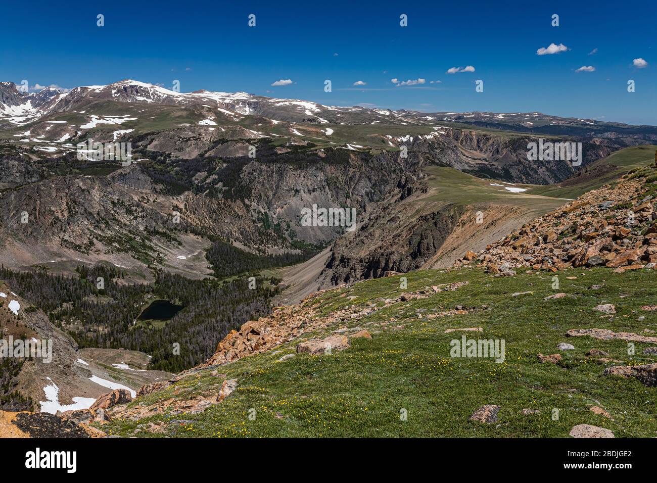 The Beartooth Highway is a section of U.S. Route 212 in Montana and ...