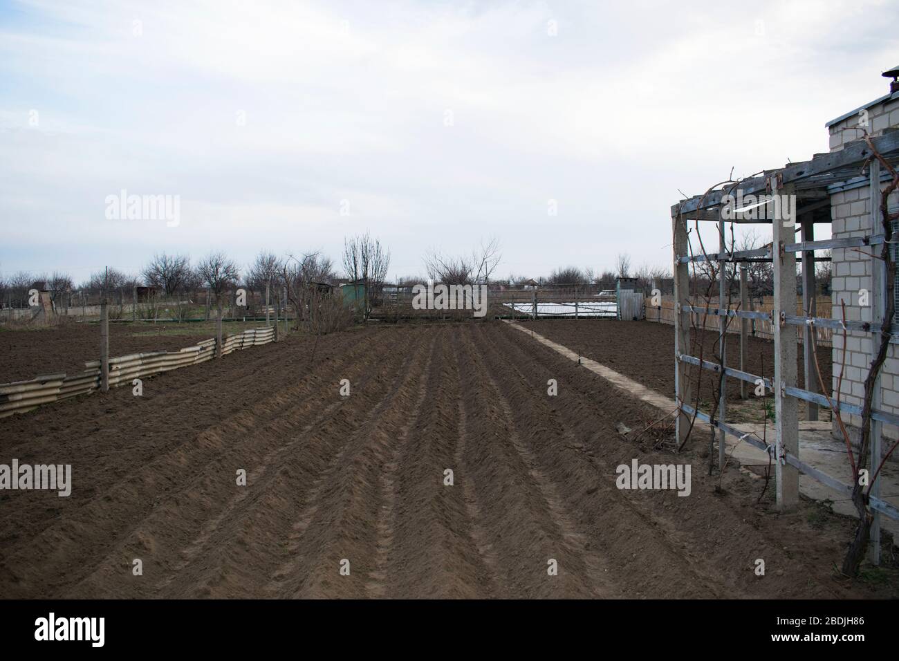 Plot ready for farming hi-res stock photography and images - Alamy