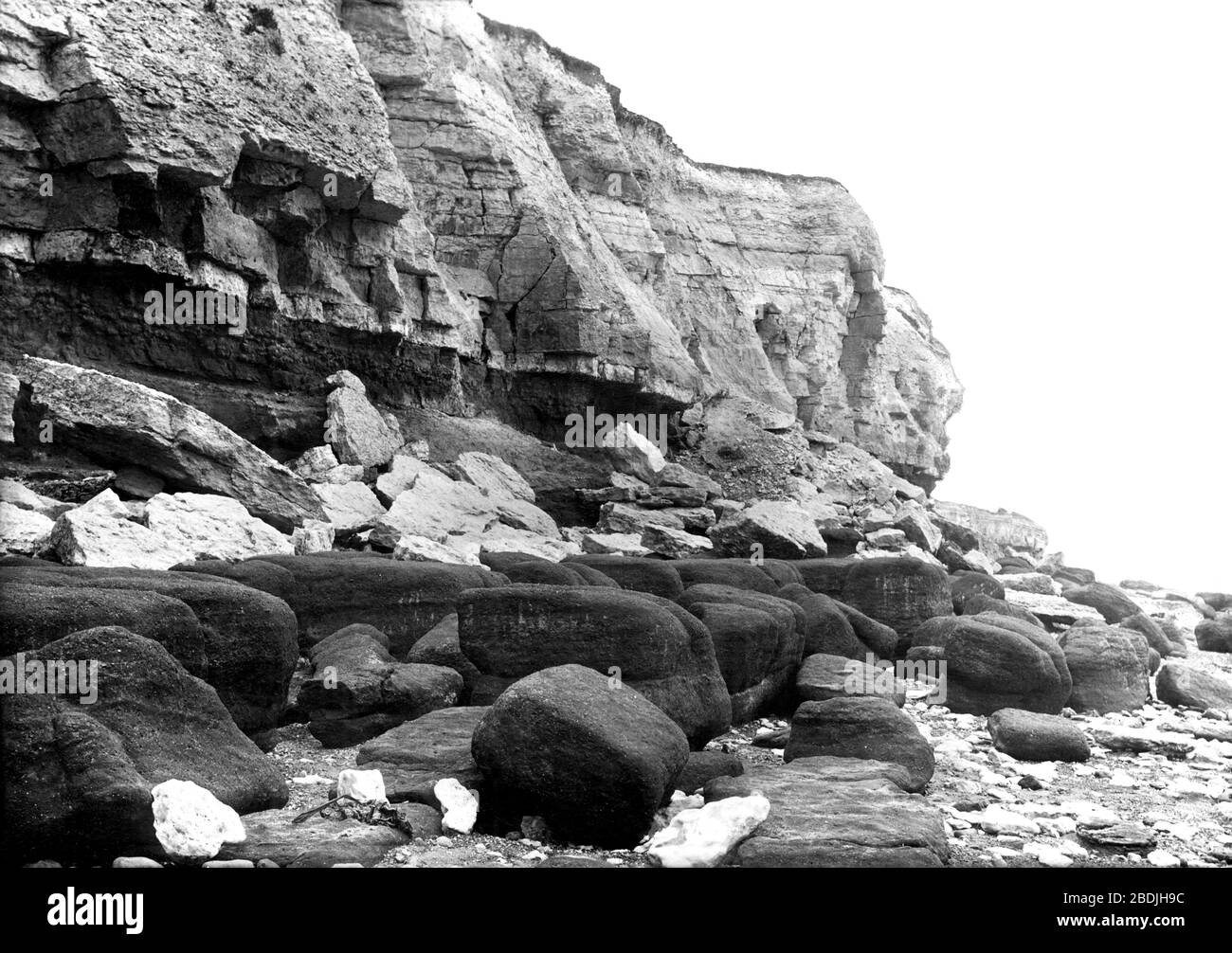 Hunstanton, Cliffs South 1896 Stock Photo - Alamy