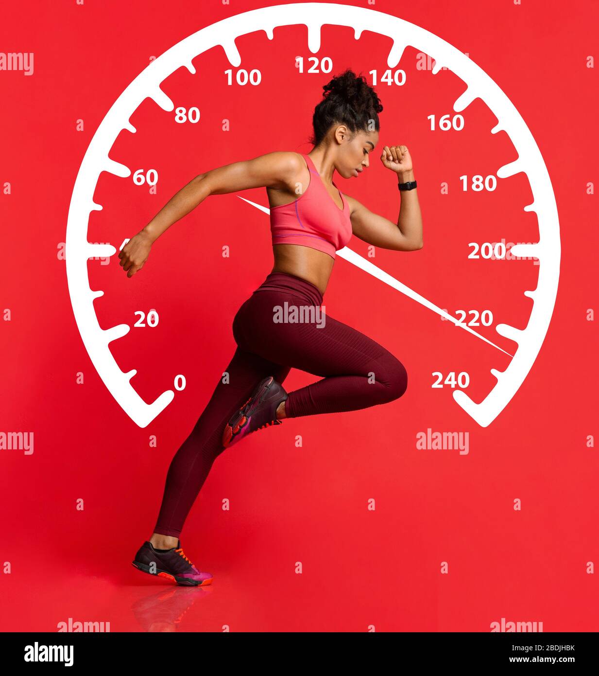 American sprinter woman hi-res stock photography and images - Alamy