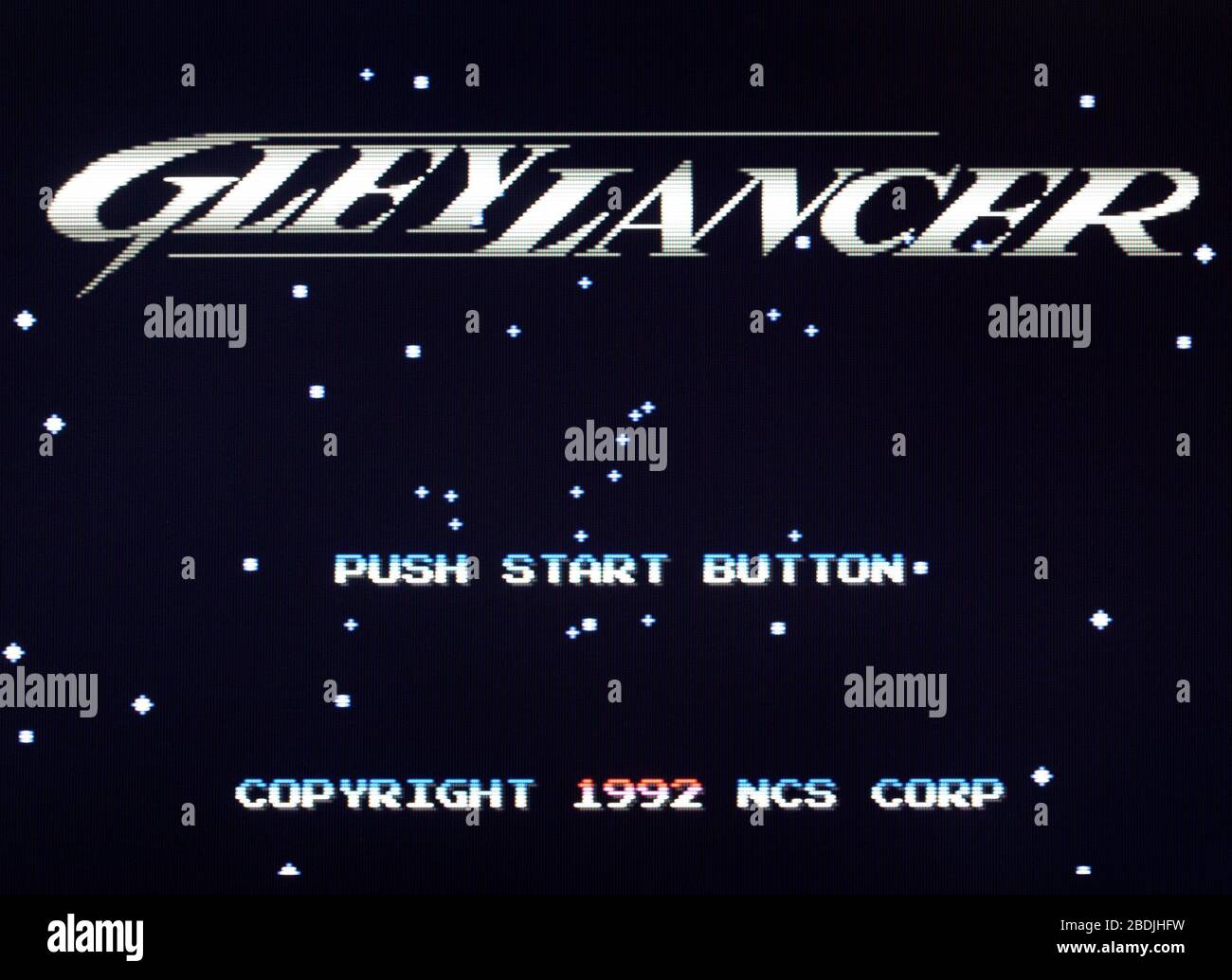 Gleylancer - Sega Genesis Mega Drive - Editorial use only Stock Photo ...