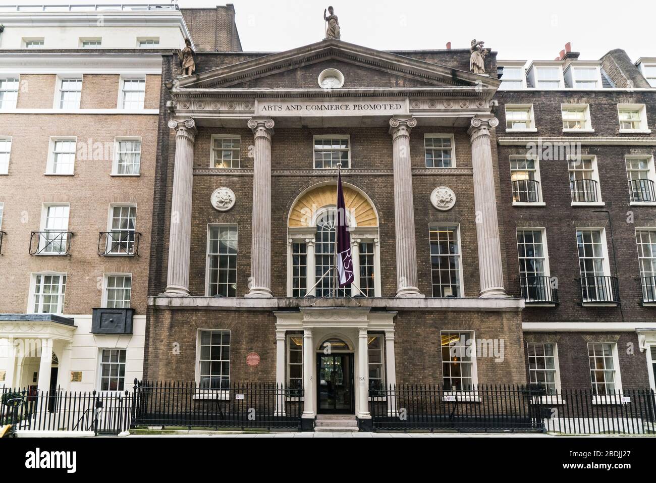The RSA (Royal Society of Arts, Manufactures and Commerce Stock Photo ...