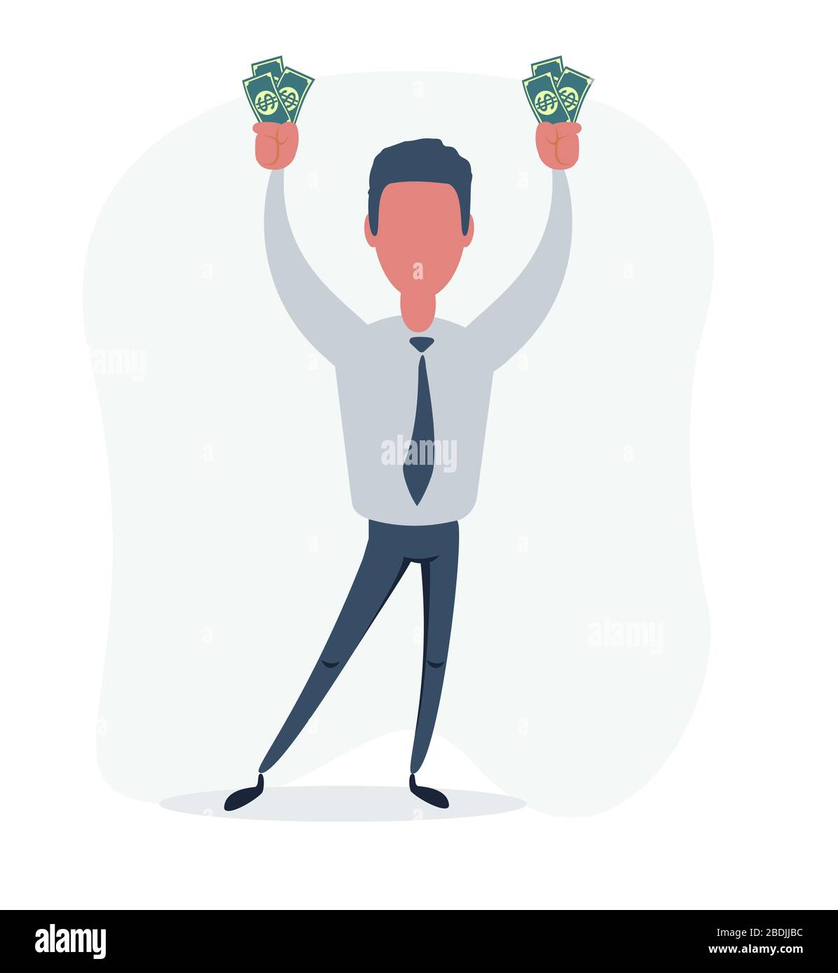 Hand holding banknotes Stock Vector Images - Alamy