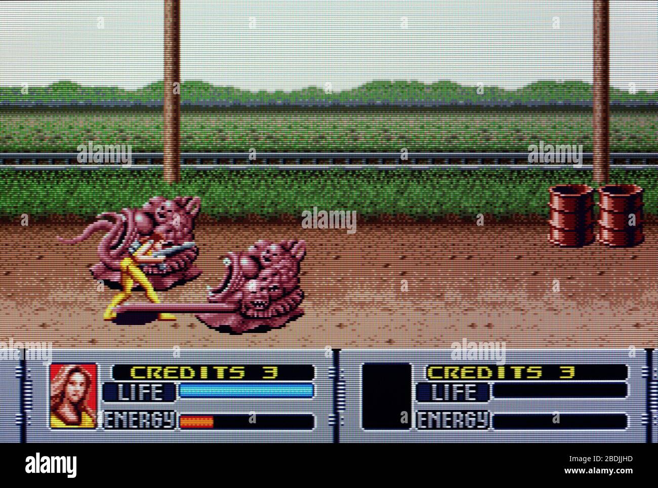 Alien Storm - Sega Genesis Mega Drive - Editorial use only Stock Photo ...