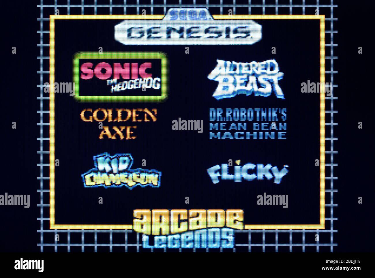Arcade Legends - Sega Genesis Mega Drive - Editorial use only Stock ...