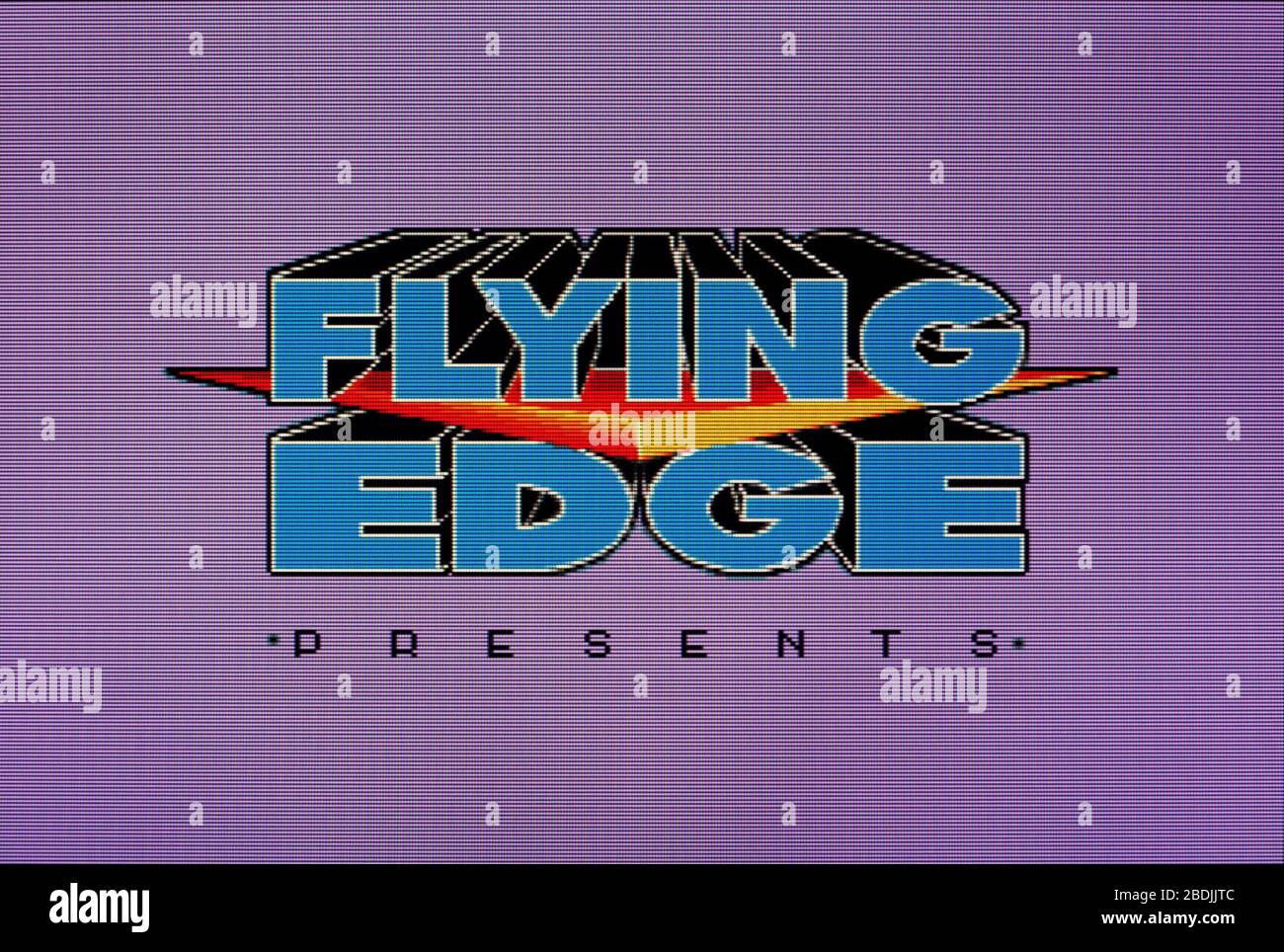 Flying Edge Games Logo - Sega Genesis Mega Drive - Editorial use only ...
