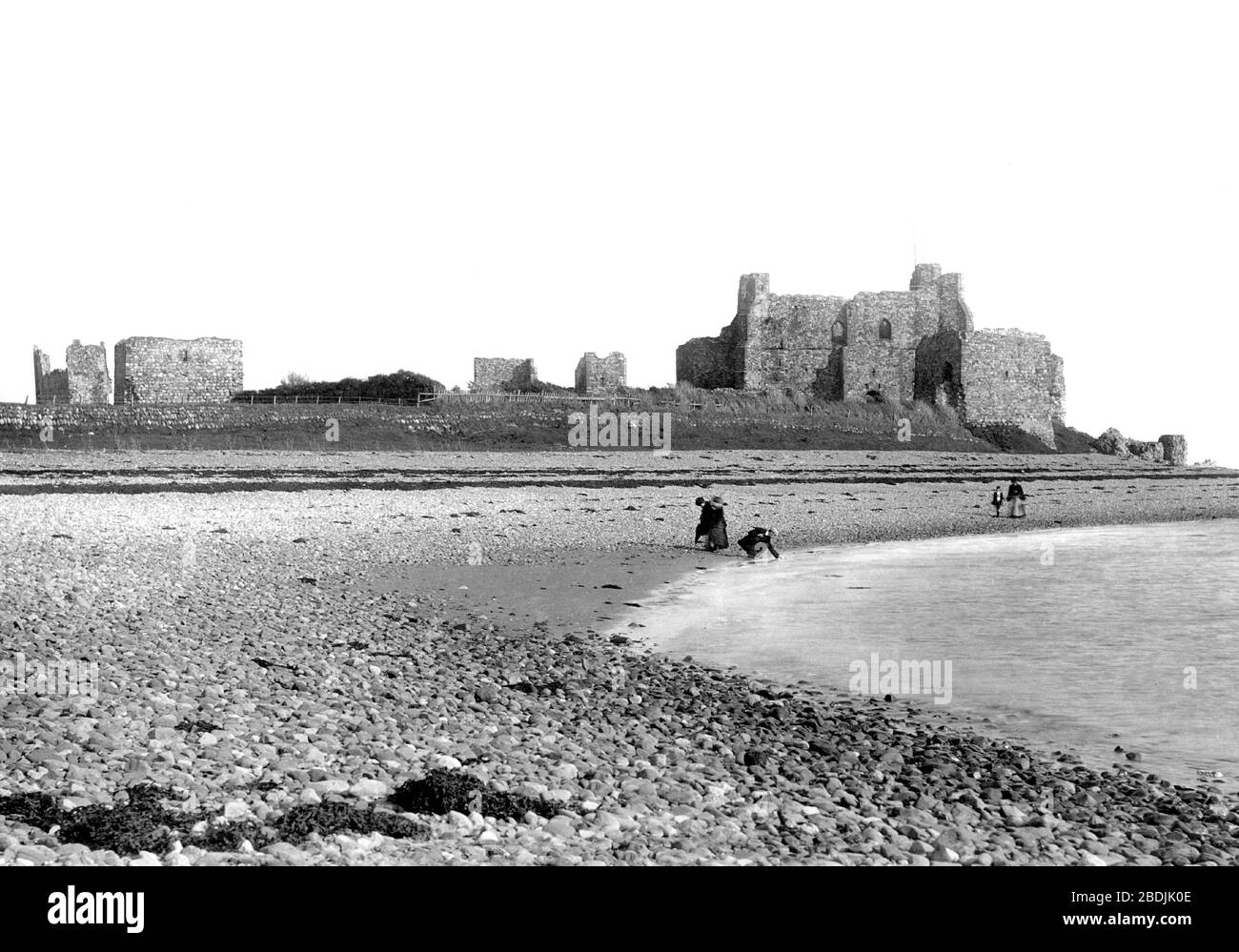 Barrow-in-Furness, Piel Castle 1893 Stock Photo - Alamy