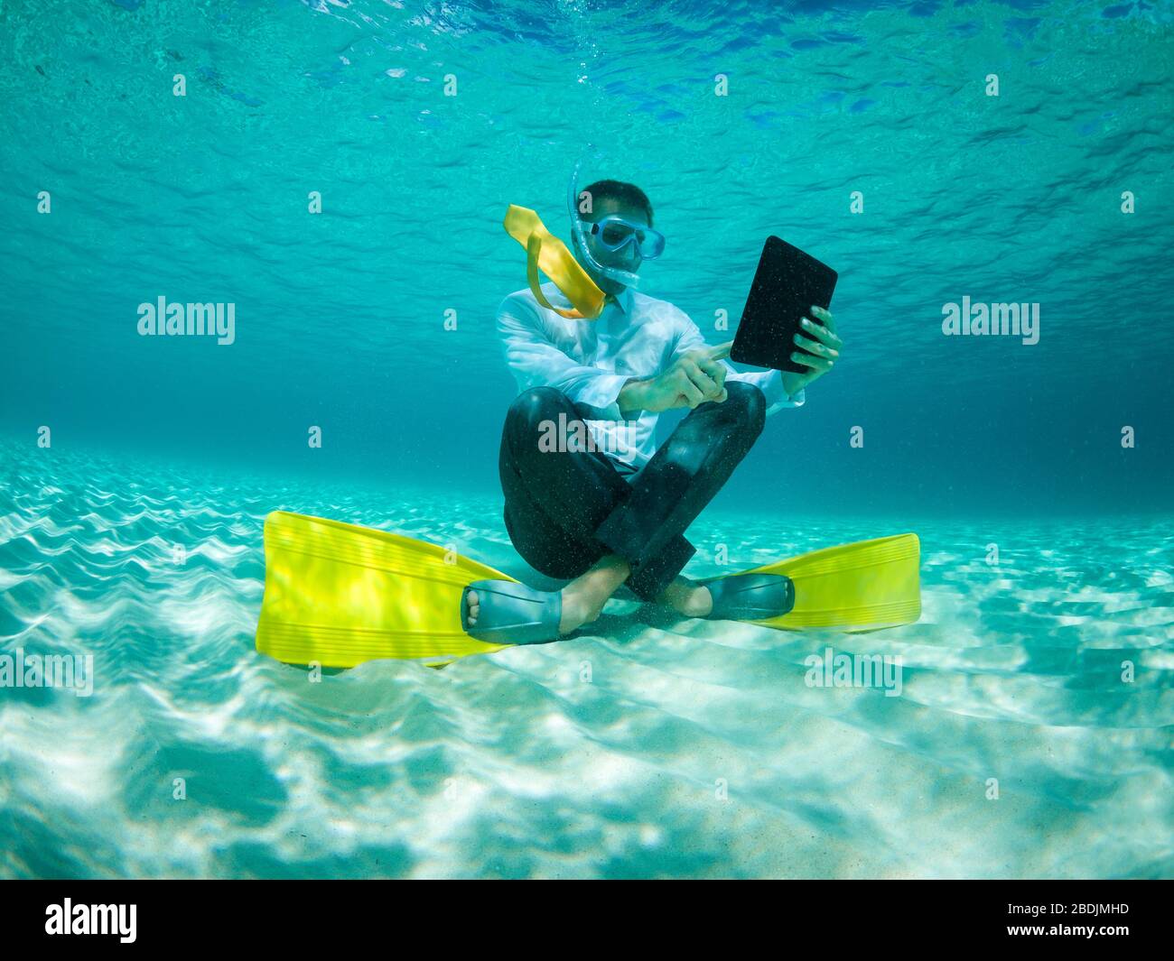 People snorkeling in sea using hi-res stock photography and images - Alamy