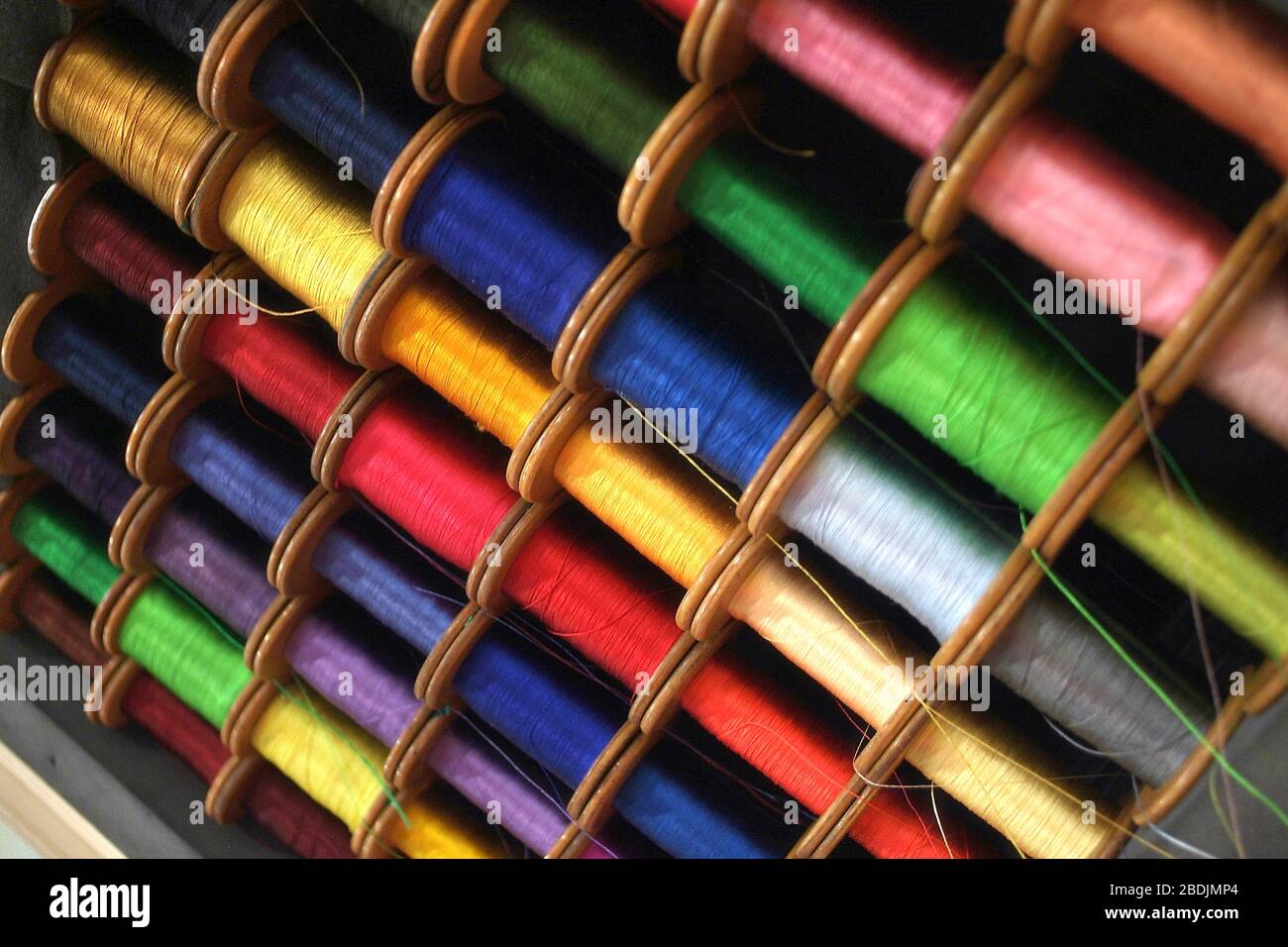 Spools of cotton hi-res stock photography and images - Alamy