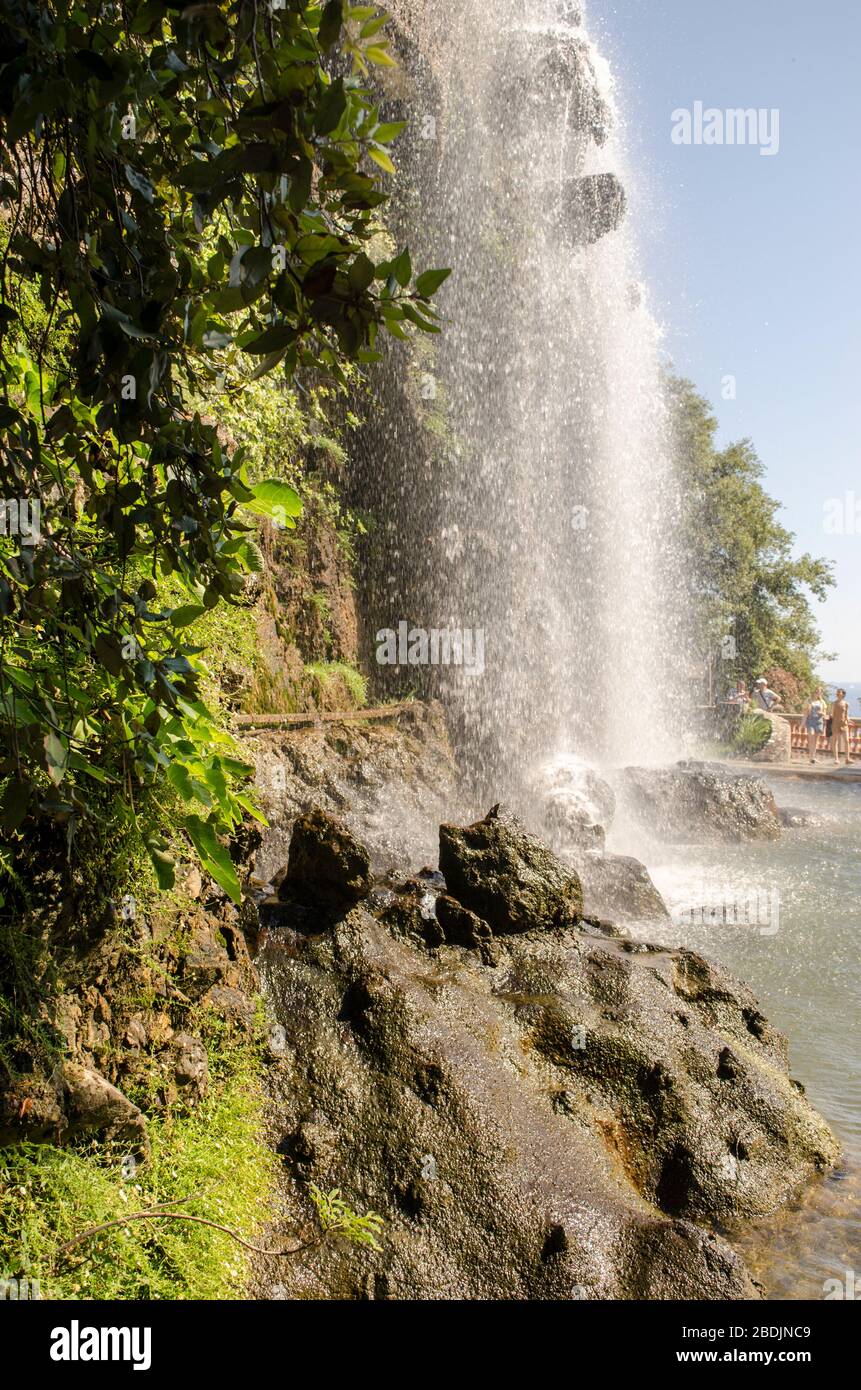 Beautiful waterfall river on stony hi-res stock photography and images ...
