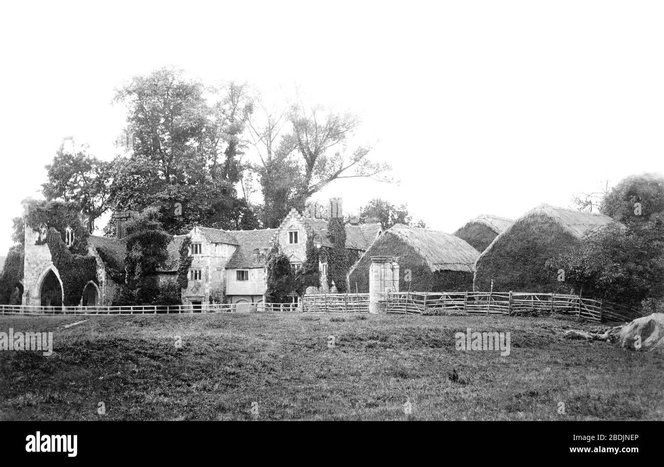 Medmenham, the Abbey 1890 Stock Photo - Alamy