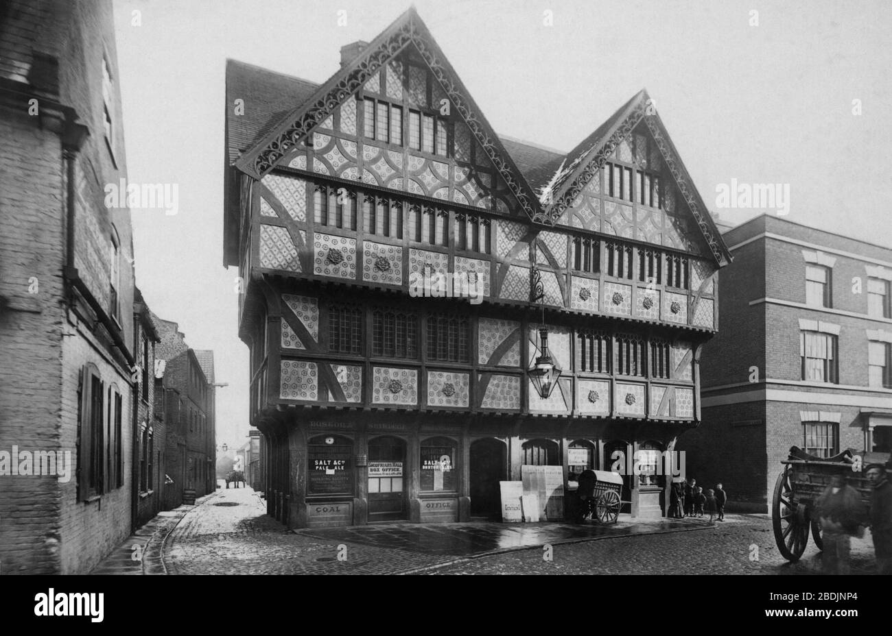 Boston, Shodfriars Hall 1889 Stock Photo - Alamy