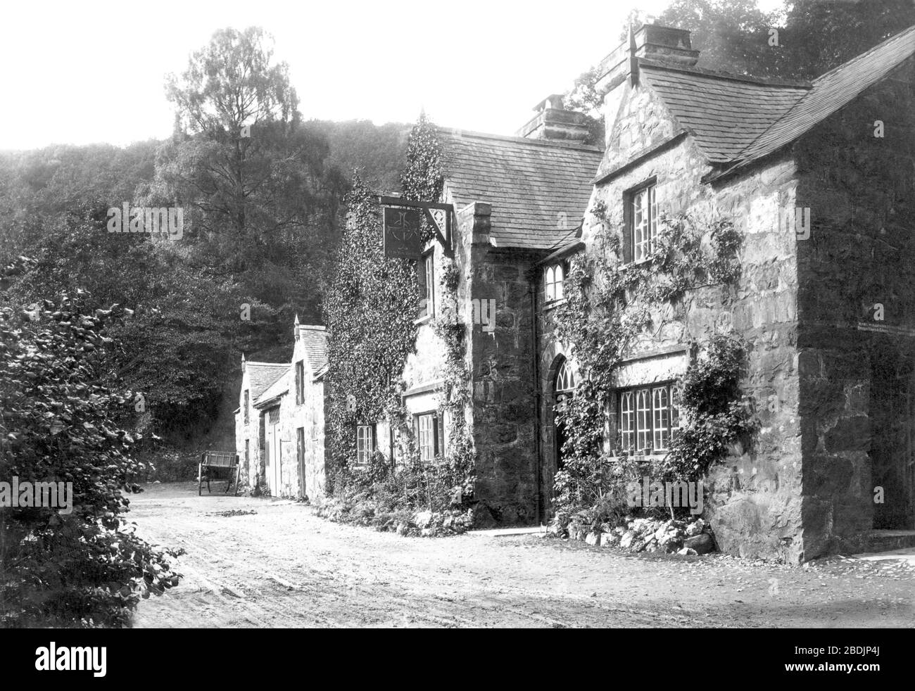 Tyn y Groes, the Hotel 1888 Stock Photo - Alamy