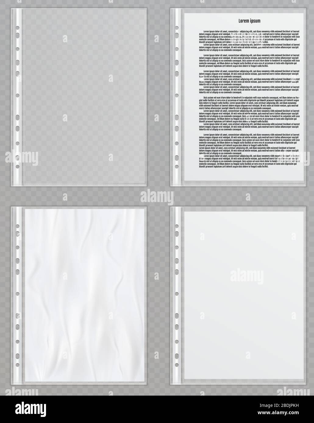 Transparent pocket folder hi-res stock photography and images - Alamy