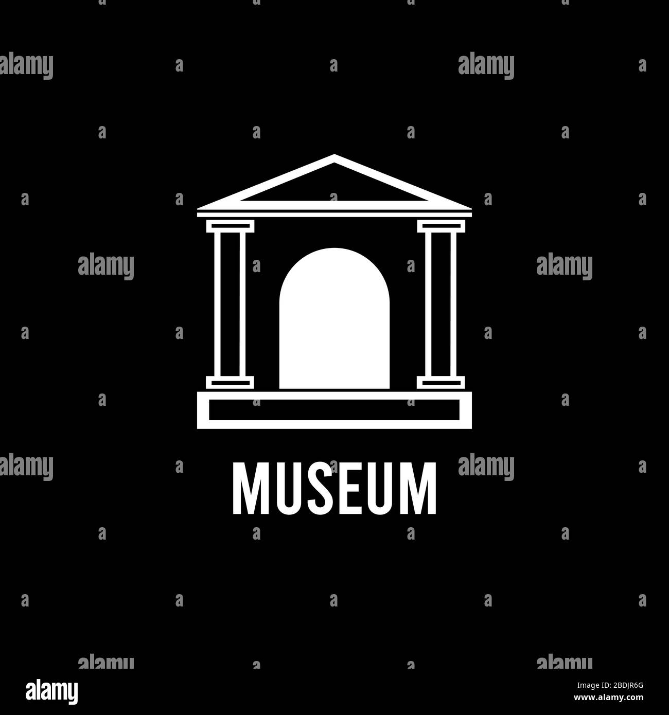 Vintage icon. Creative vector element. Trade company illustration ...