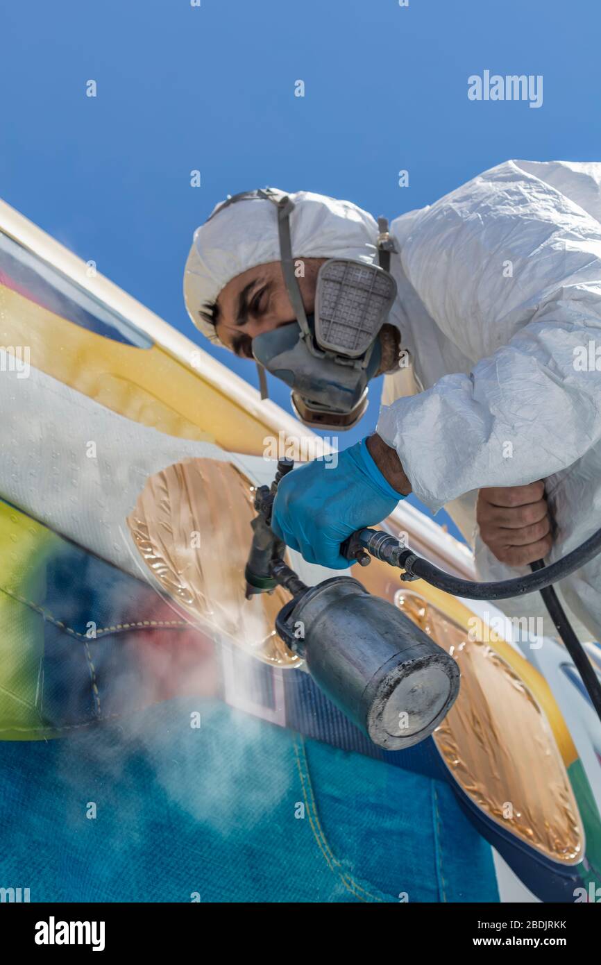 Disinfectant sprayers and germs that adhere on objects on the surface ...