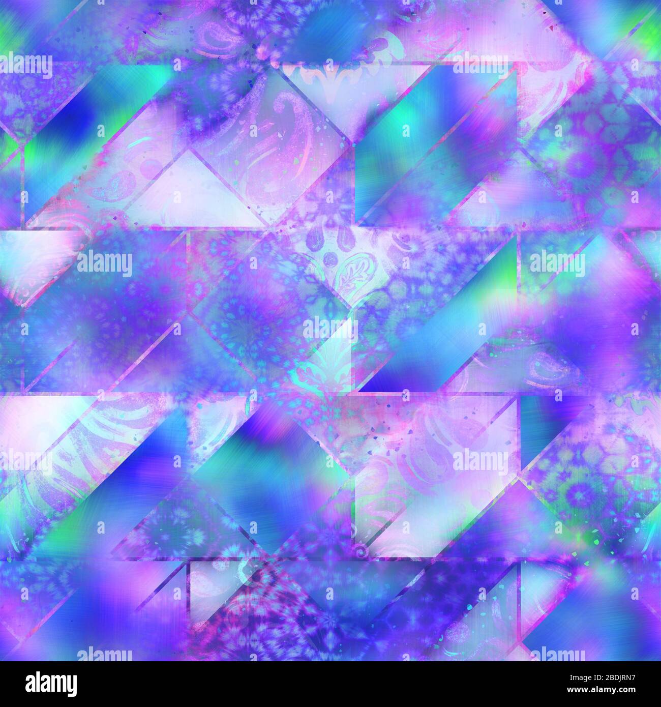 Surreal ombre blend digital pattern overlay swatch Stock Photo - Alamy