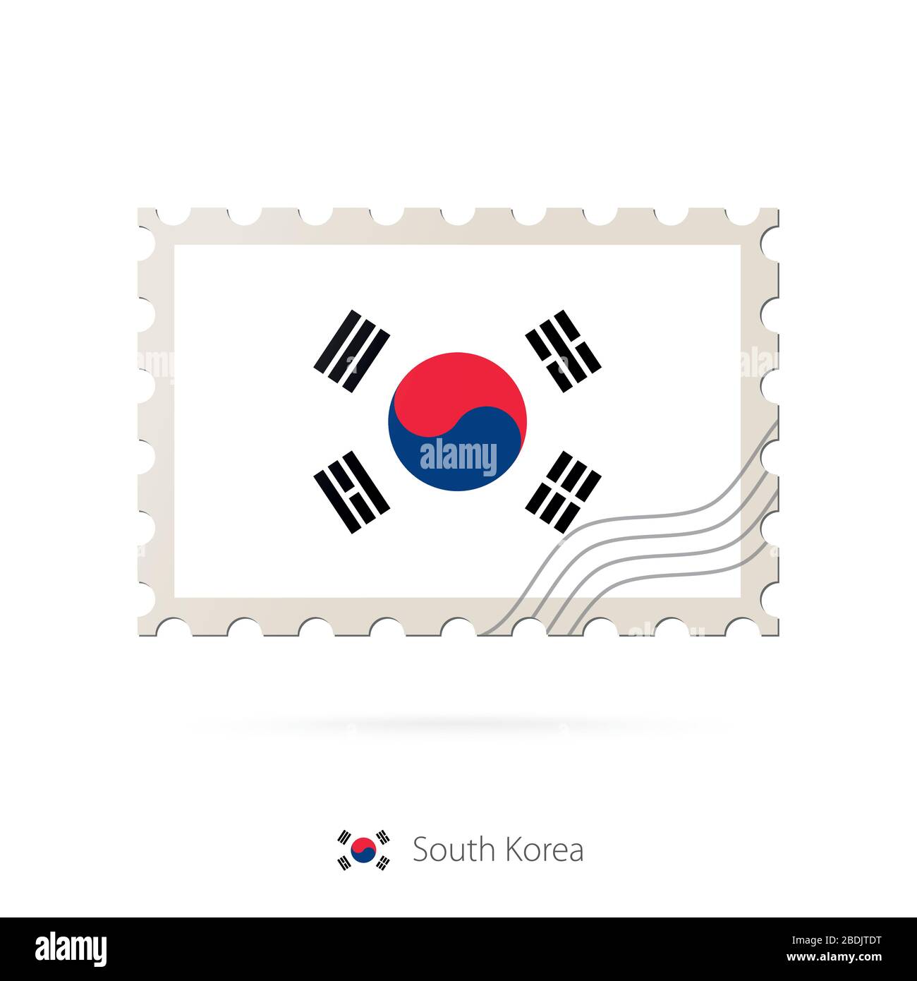 Postage stamp south korea hi-res stock photography and images - Alamy