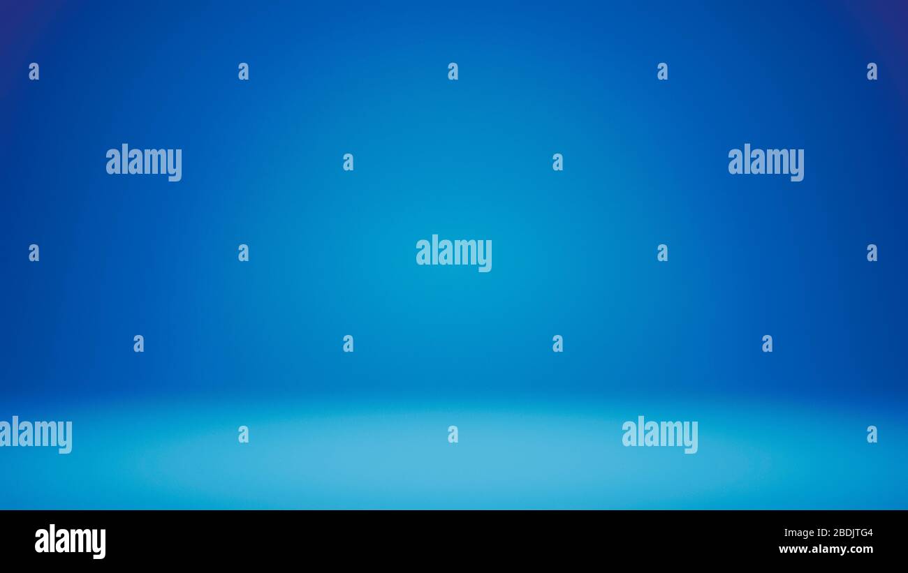 3D Illustration. Luxury Blue Studio background with gradient for layout ...