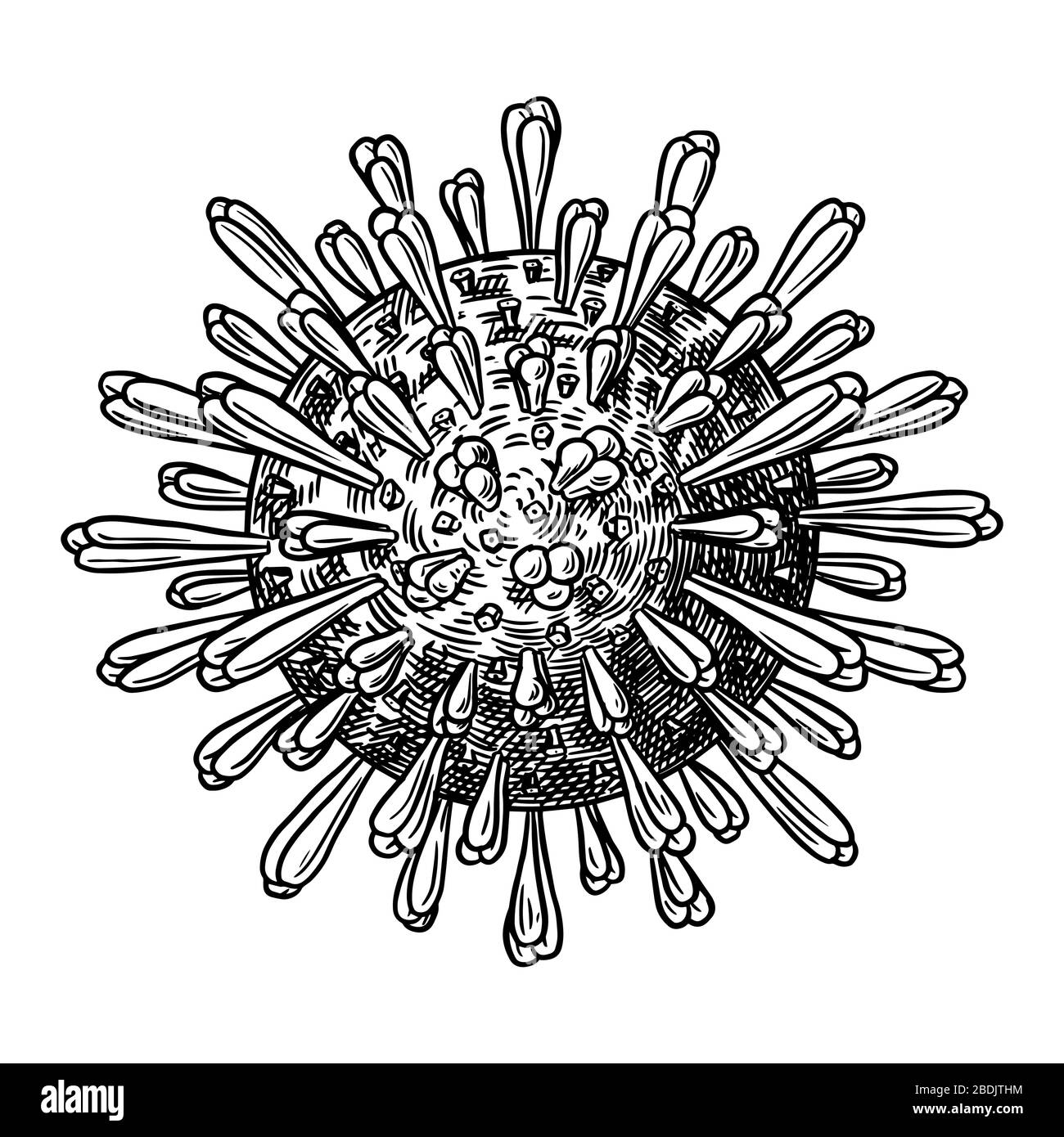 Coronavirus pandemic or COVID-19. Wuhan disease. Quarantine ...