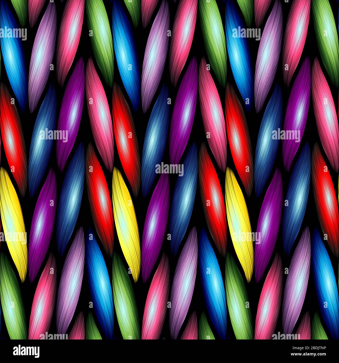 illustration of multicolored knitted texture seamless pattern. Can be ...