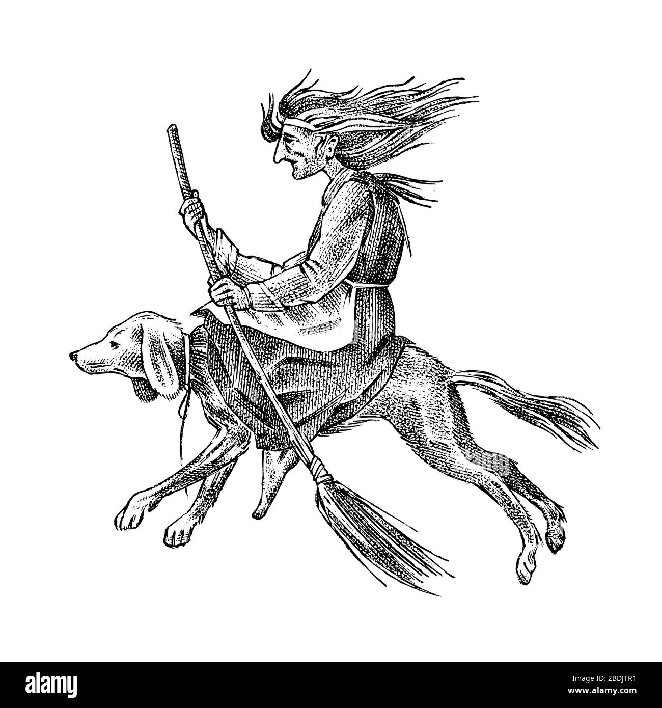 Mythical dog Black and White Stock Photos & Images - Alamy