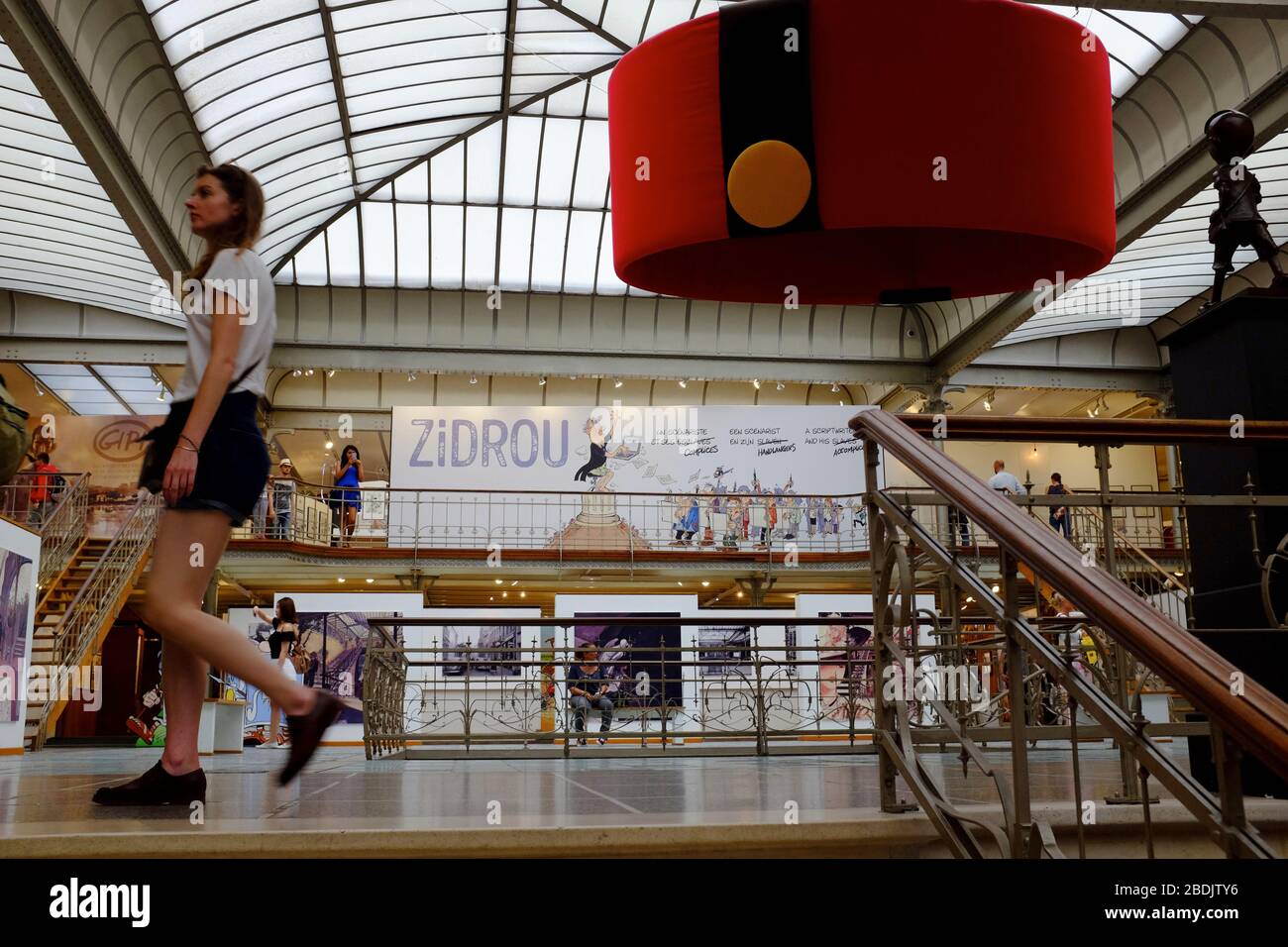 The Belgian Comic Strip Center.Brussels.Belgium Stock Photo - Alamy