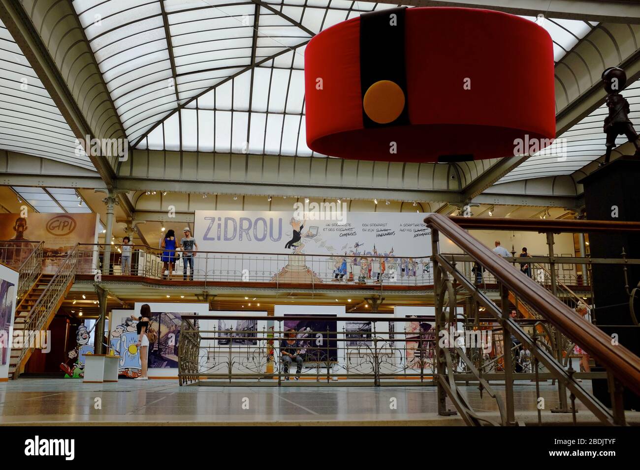 The Belgian Comic Strip Center.Brussels.Belgium Stock Photo - Alamy