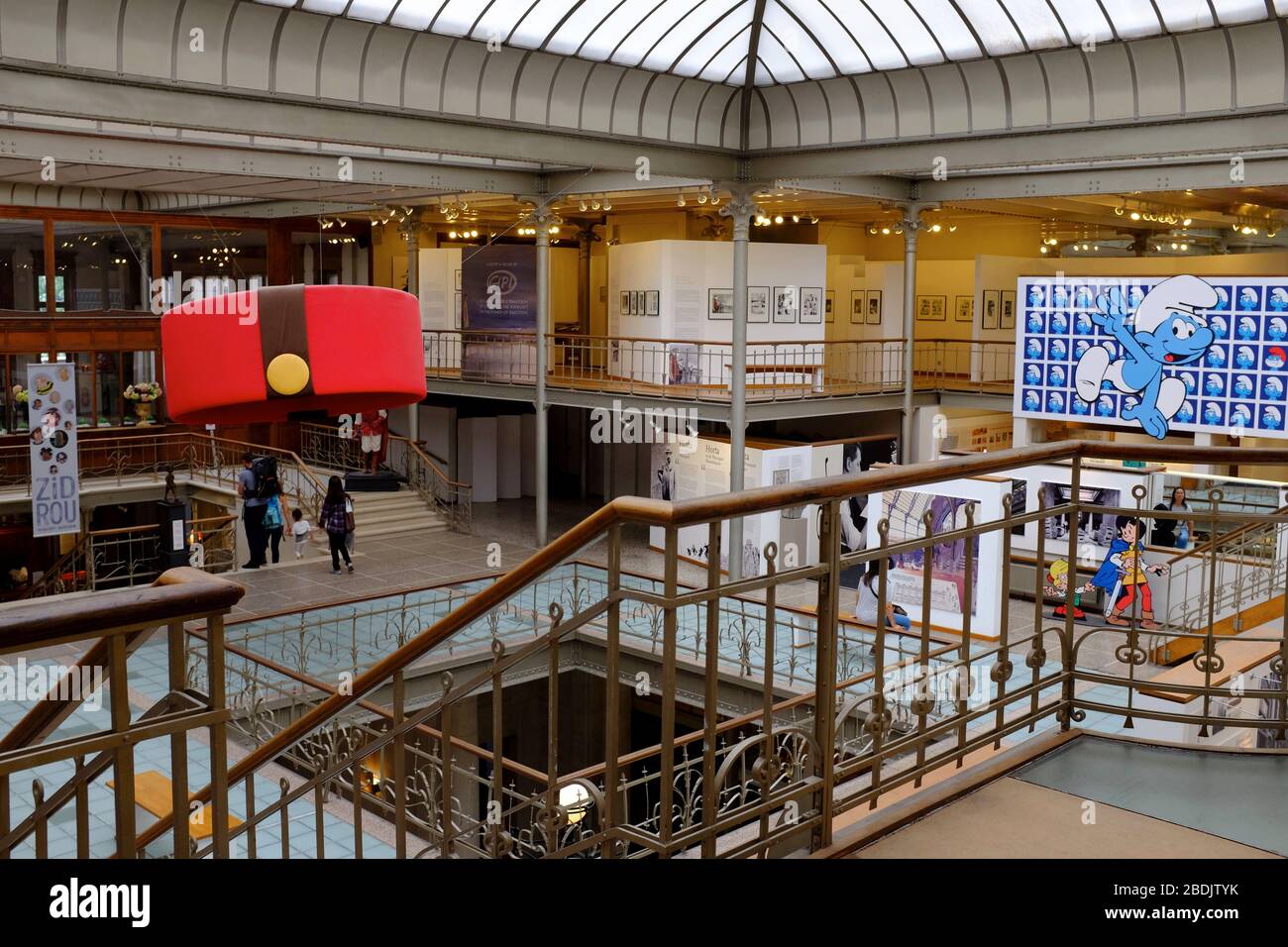The Belgian Comic Strip Center.Brussels.Belgium Stock Photo - Alamy