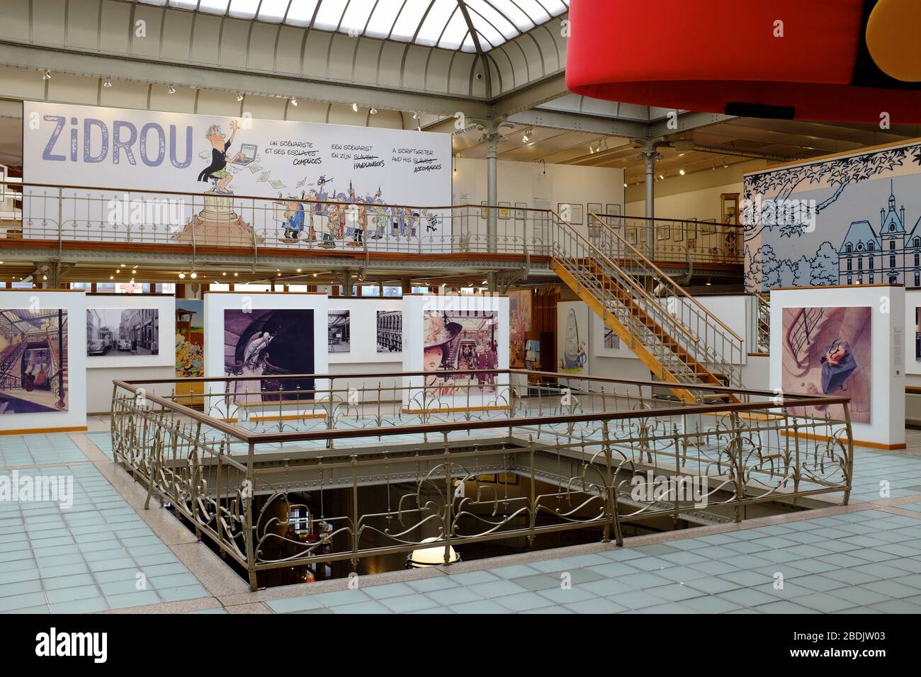 The Belgian Comic Strip Center.Brussels.Belgium Stock Photo - Alamy