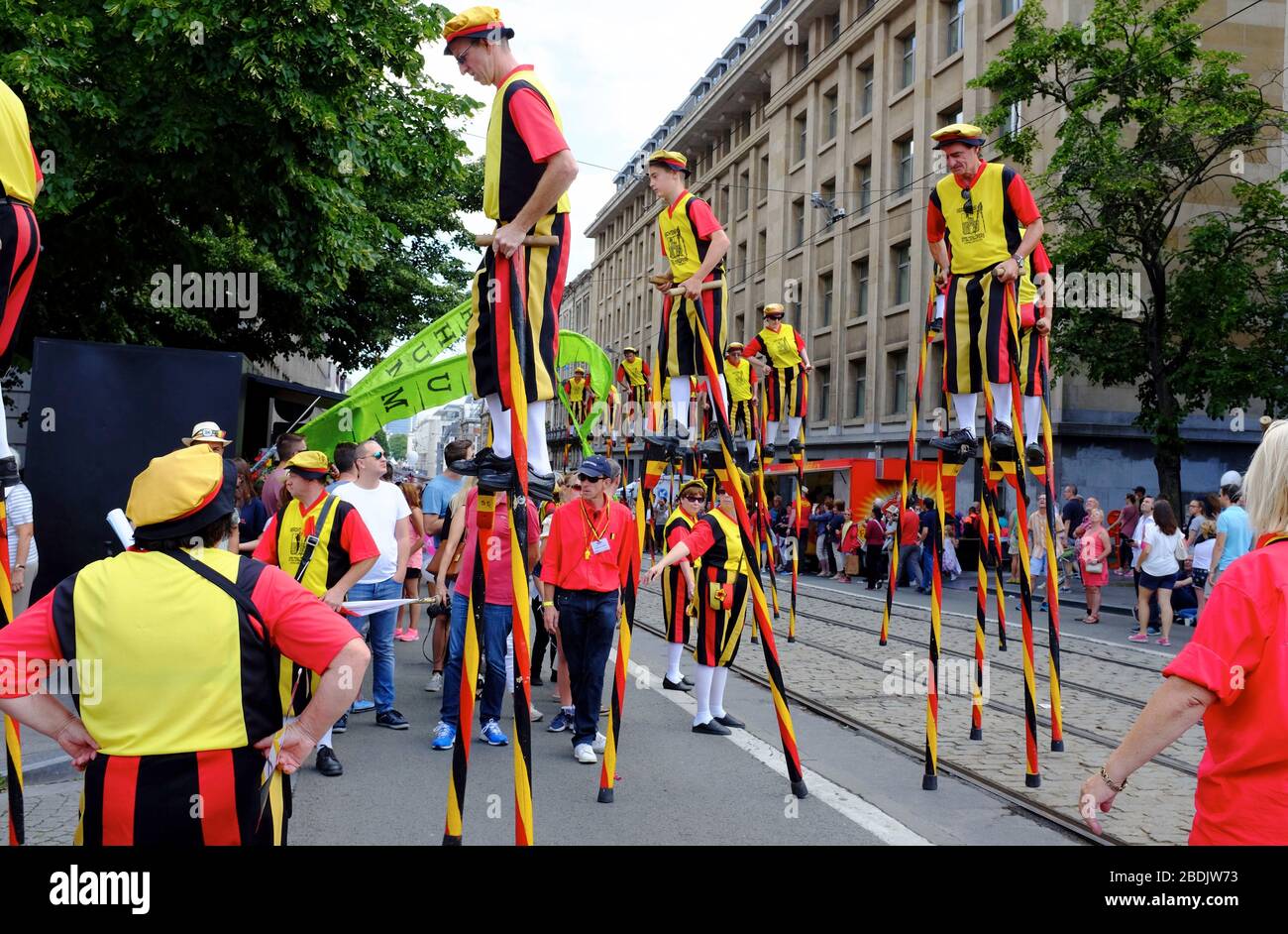 Belgian national costume hi-res stock photography and images - Alamy