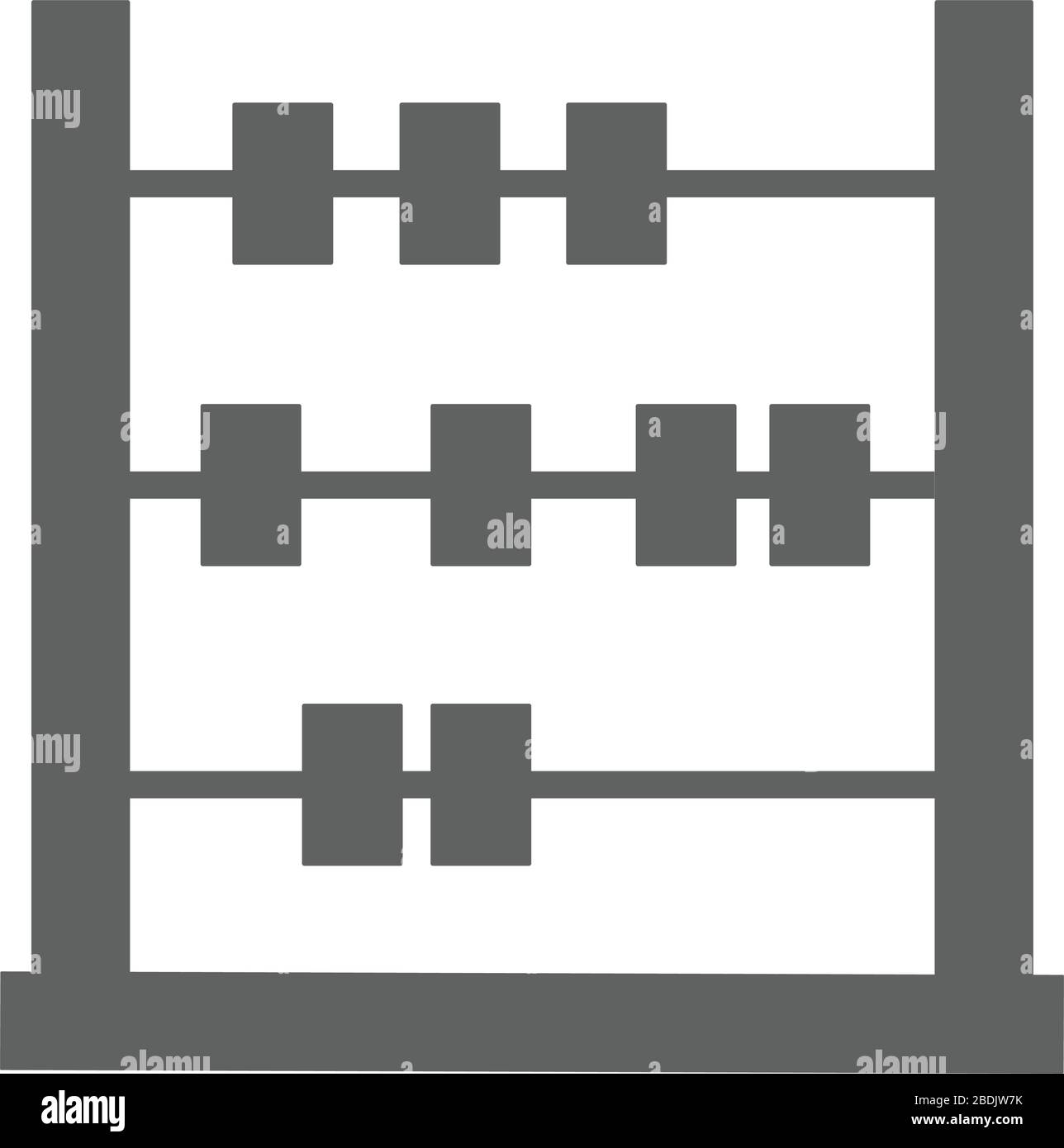 Beautiful design and fully editable Abacus icon, calculate, math, mathematics vector design ...