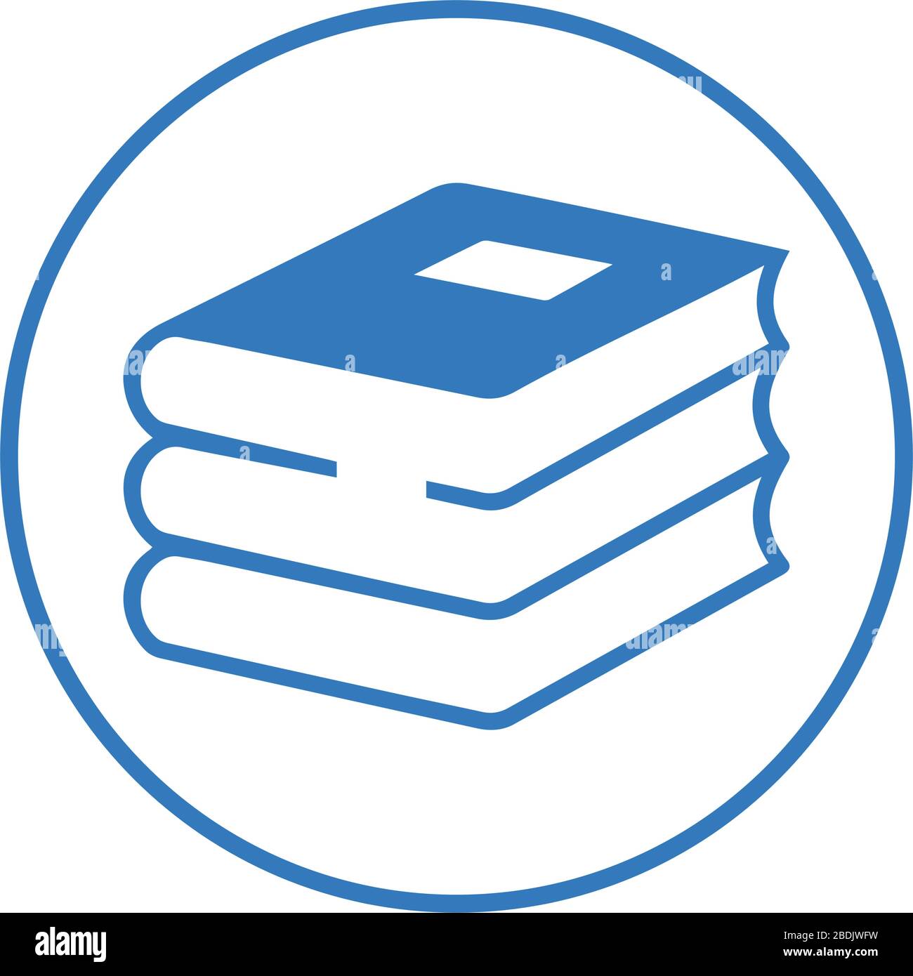 Well organized and fully editable School books icon, Textbook ...