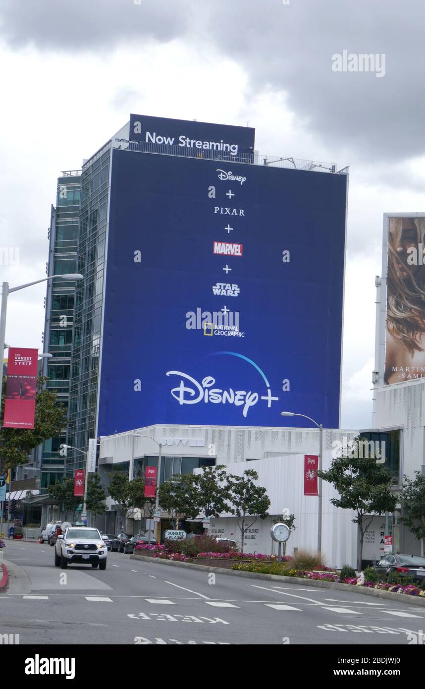 Disney plus billboard hi-res stock photography and images - Alamy
