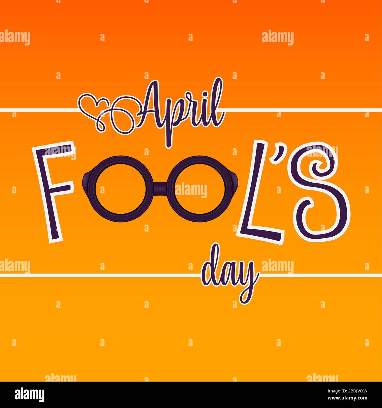 April fools day card hi-res stock photography and images - Alamy