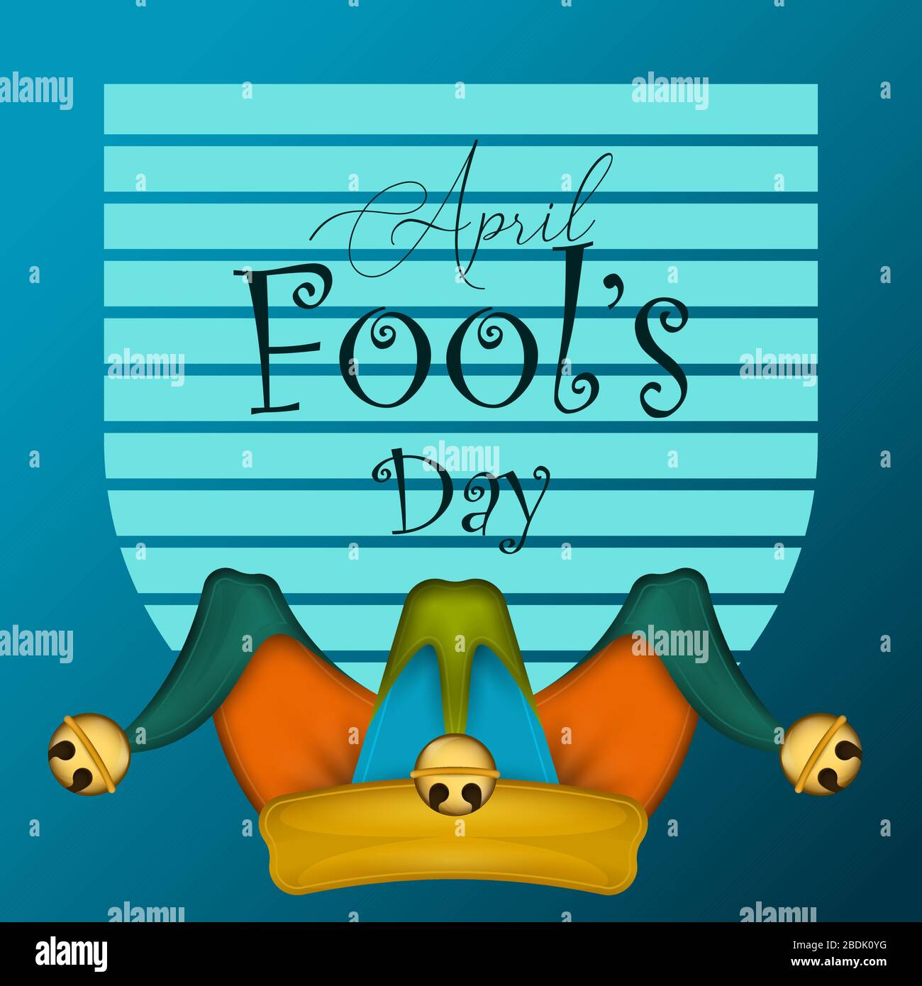 April fools day card Stock Vector Image & Art - Alamy