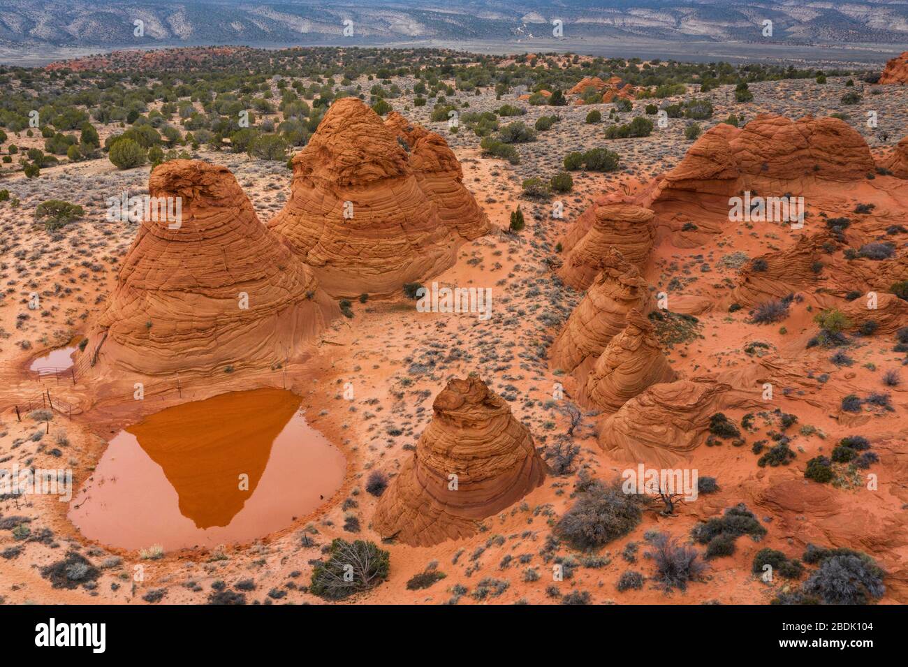 Strange Rock Formations in Wah Weap Arizona Desert Stock Photo - Alamy