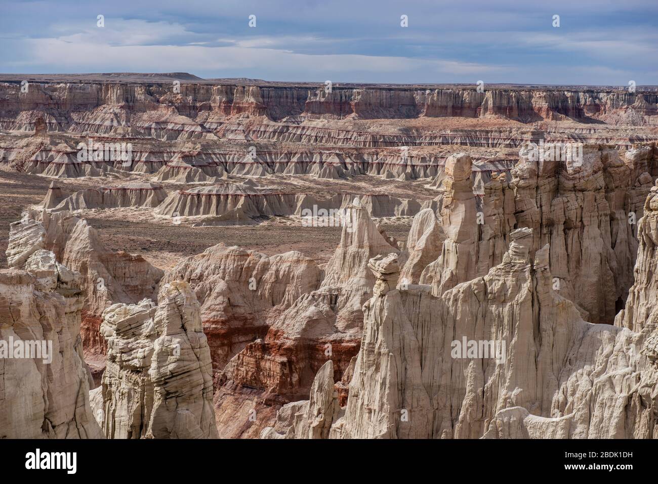 Massive Landscape Coal Mine Canyon on Navajo Reservation in Ariz Stock ...
