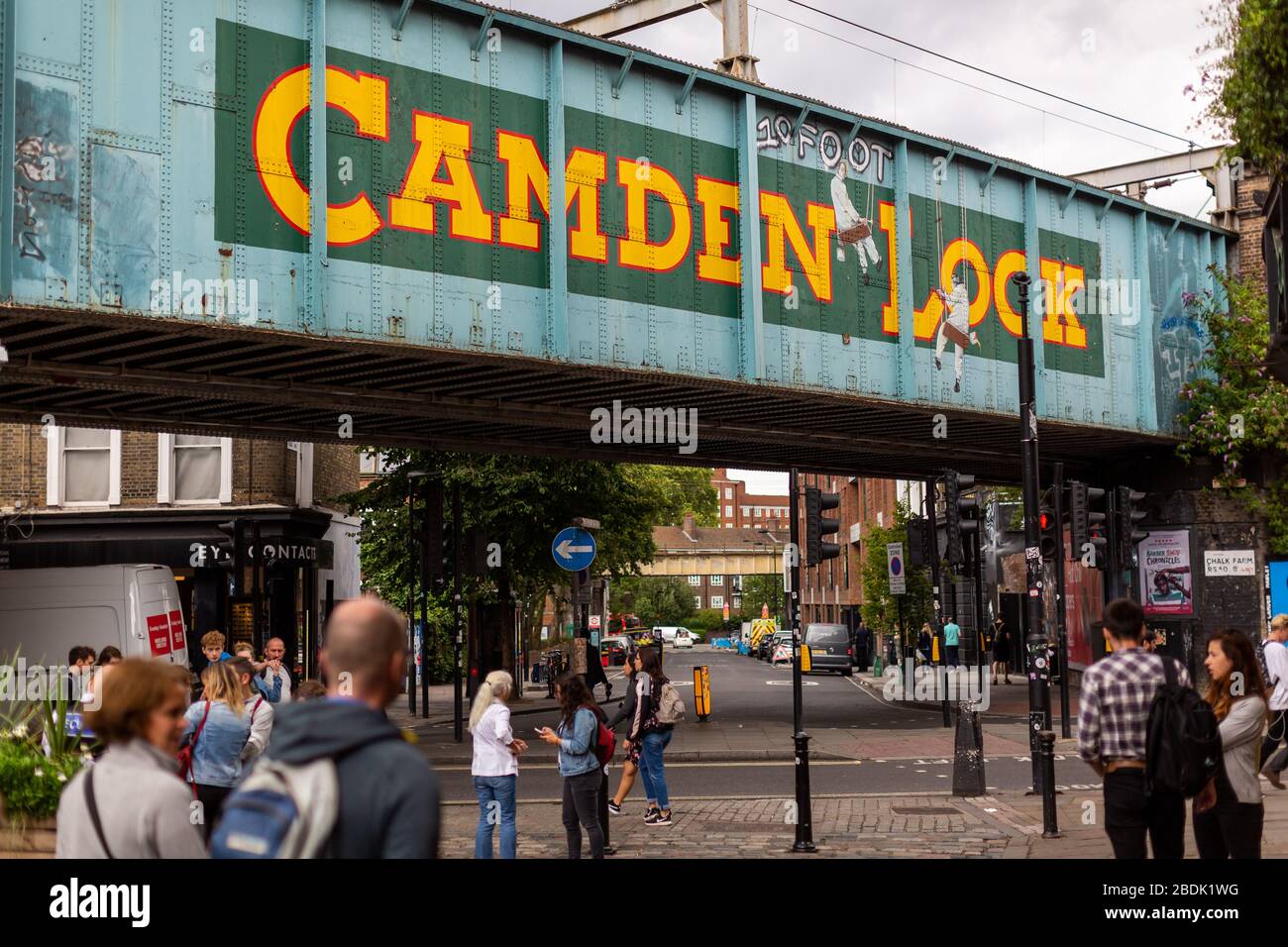 London, United Kingdom - July 31, 2019. The London Borough of Camden ...