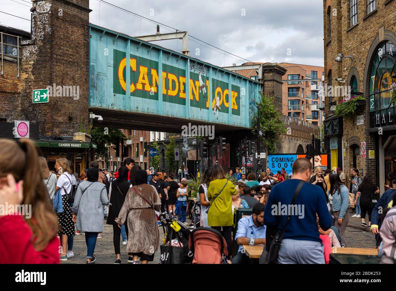 London, United Kingdom - July 31, 2019. The London Borough of Camden ...