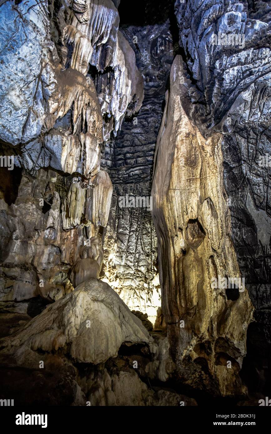 Interiors of Sudwala Caves (one of the oldest caves in the world ...