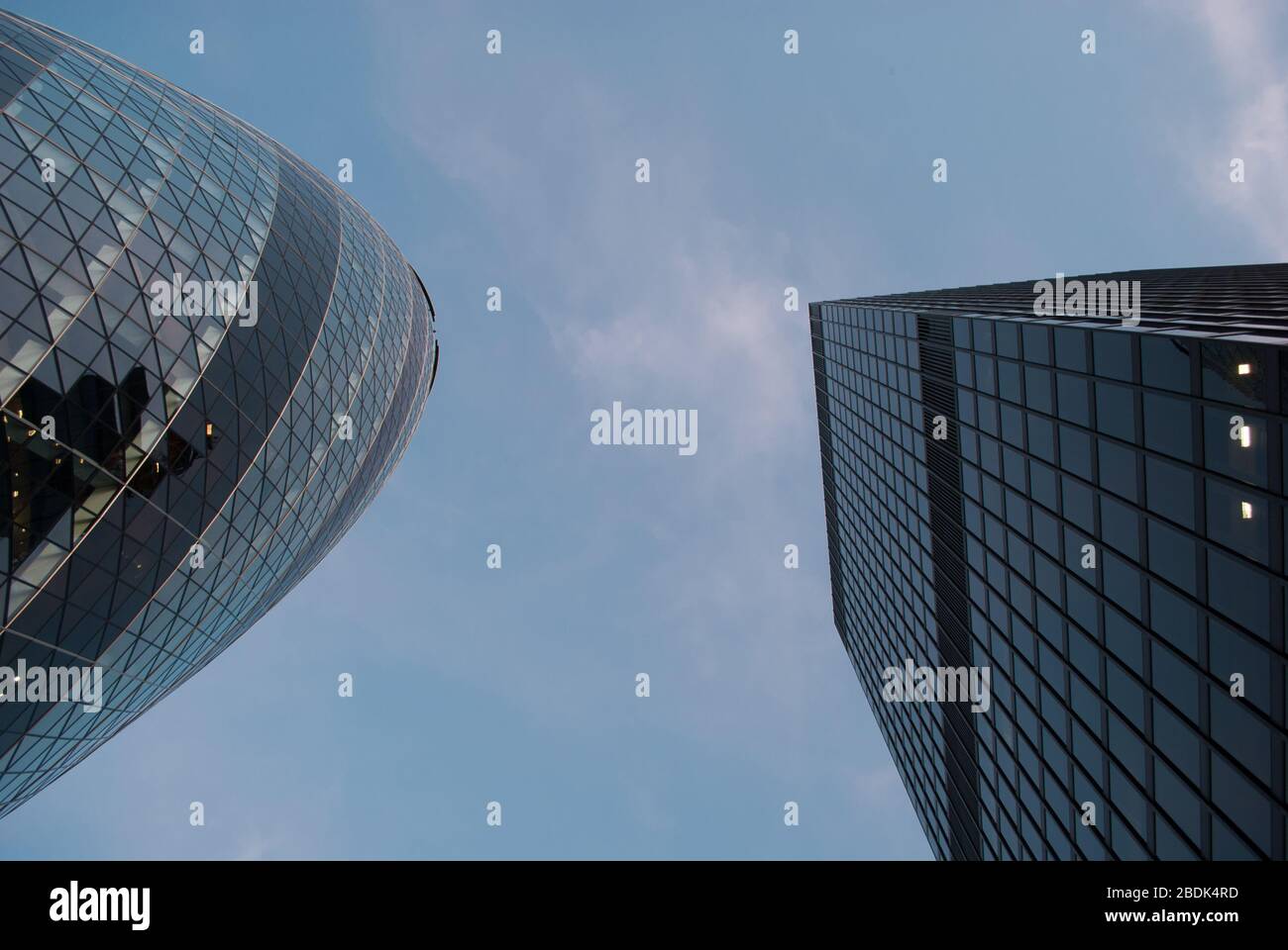 Blue Tower The Gherkin Swiss Re Building 30 St Mary Axe, London EC3A ...