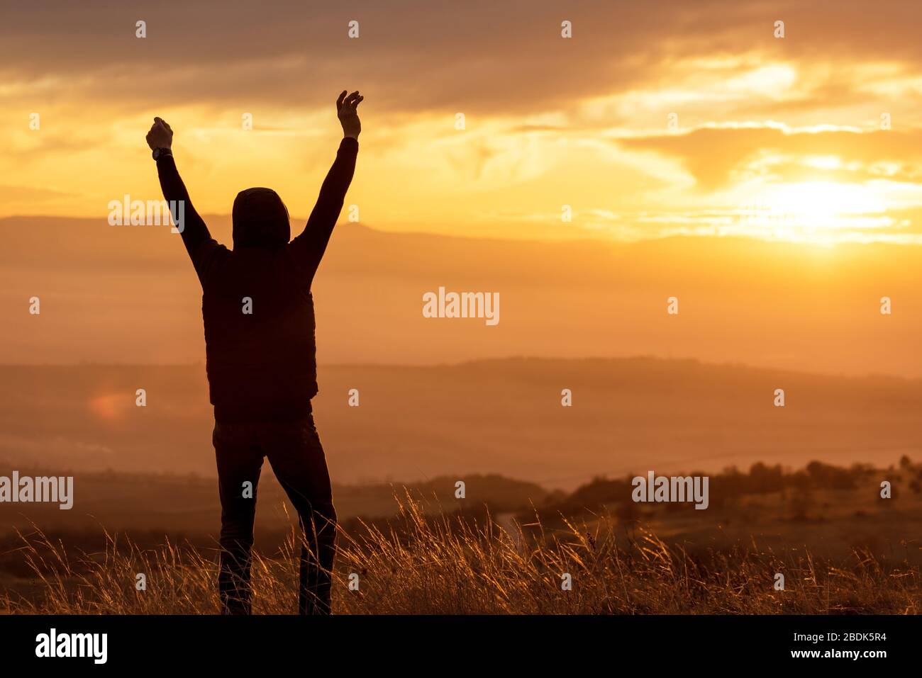 Man thanks god hi-res stock photography and images - Alamy