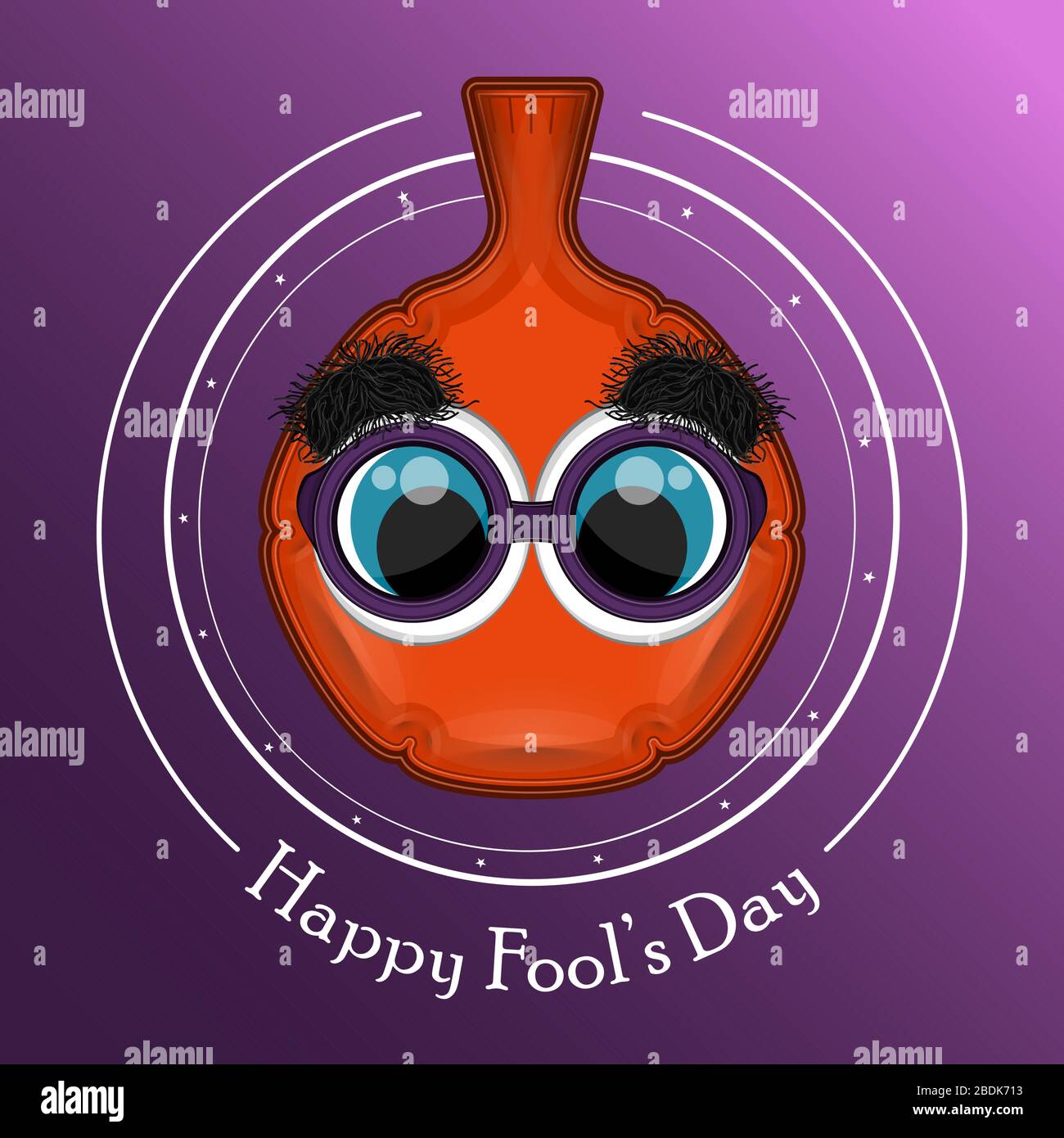 April fools day card Stock Vector Image & Art - Alamy