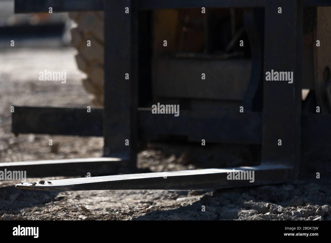 Forklift tines hi-res stock photography and images - Alamy